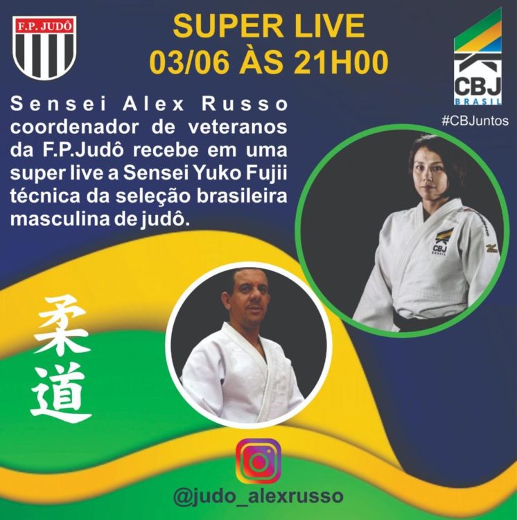 Sensei Alex Russo recebe a Sensei Yuko Fujii em uma Super Live - FPJ ...
